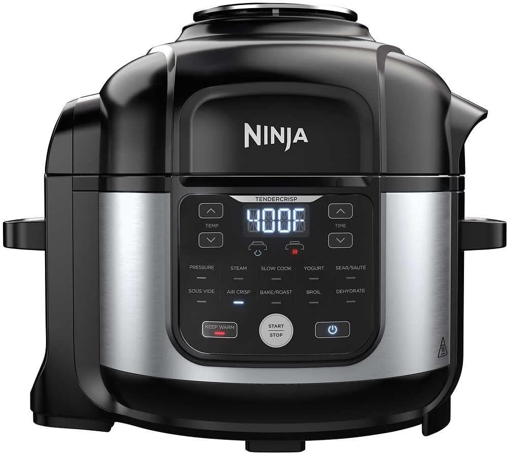 Ninja OS301/FD305CO Foodi 10-in-1 Pressure Cooker and Air Fryer with ...